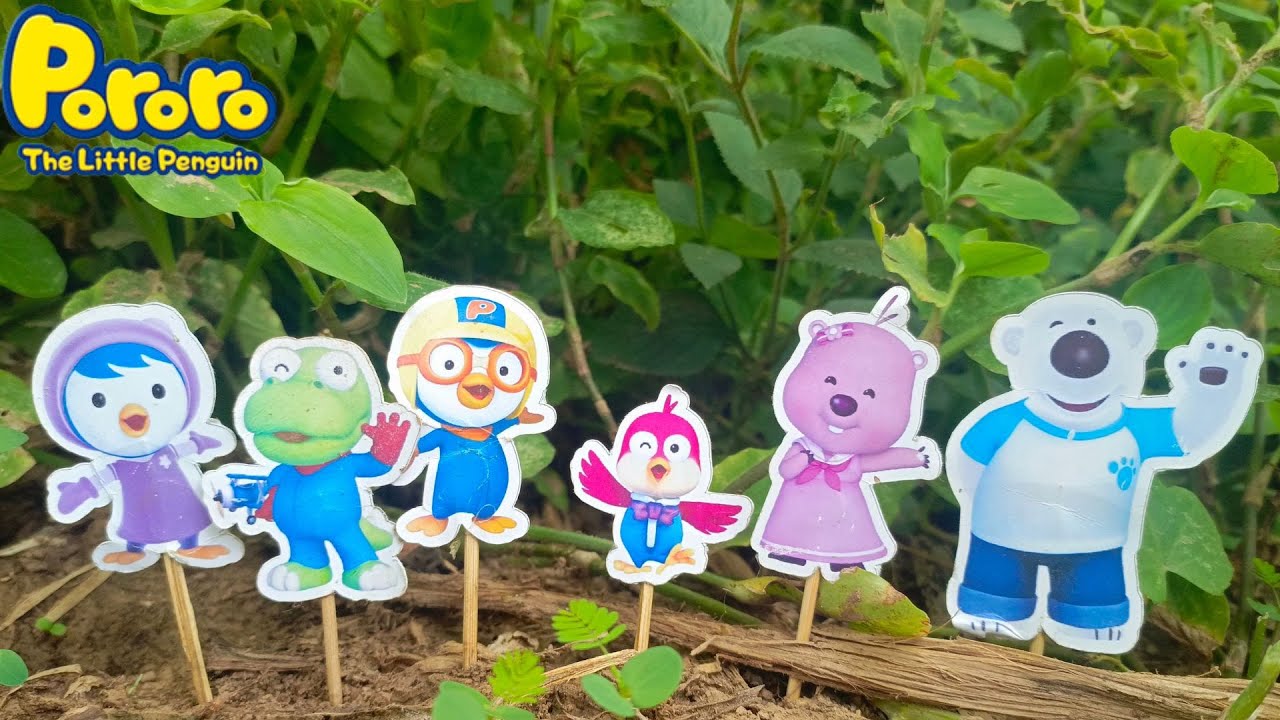Pororo || Menemukan Pororo Bermain Bersama Crong, Poby, Patty, Harry ...