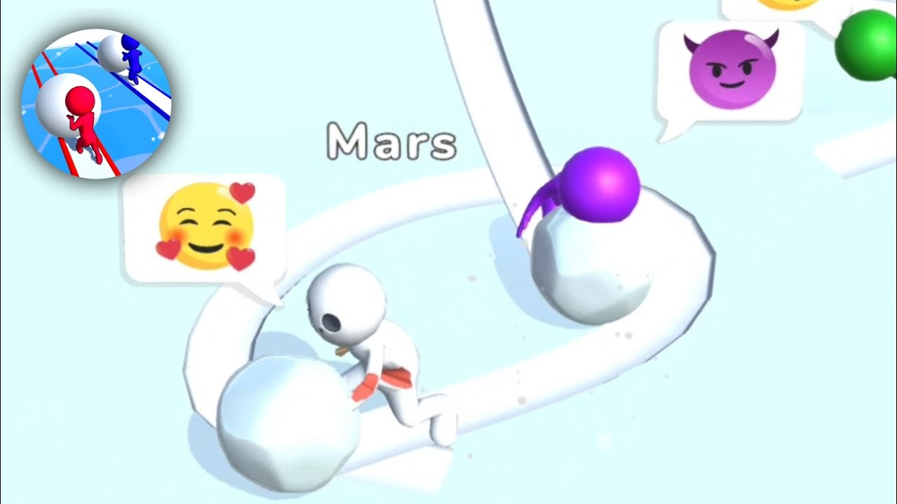 Snow Race GamePlay - All Levels in Snow Race Game - Level 9 - YouTube