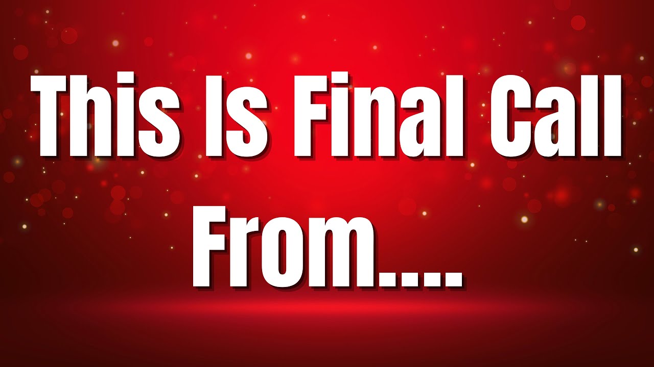 This Is Final Call From….#jesusmessage #godmessages - YouTube