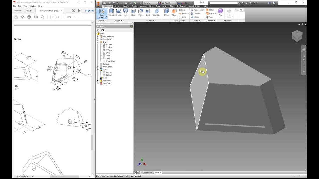 Train Project - Part #9 - Cow Catcher - YouTube