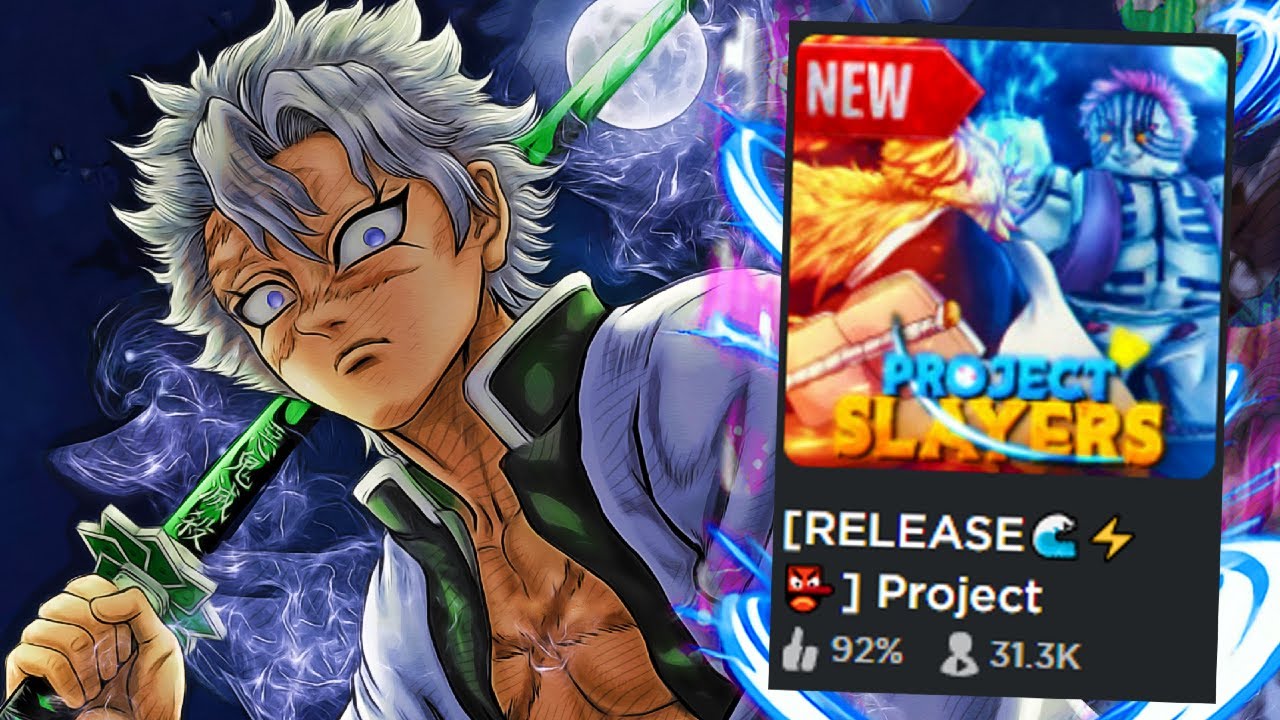 Becoming Sanemi Shinazugawa In Project Slayers Ranked PvP Hub | Roblox ...
