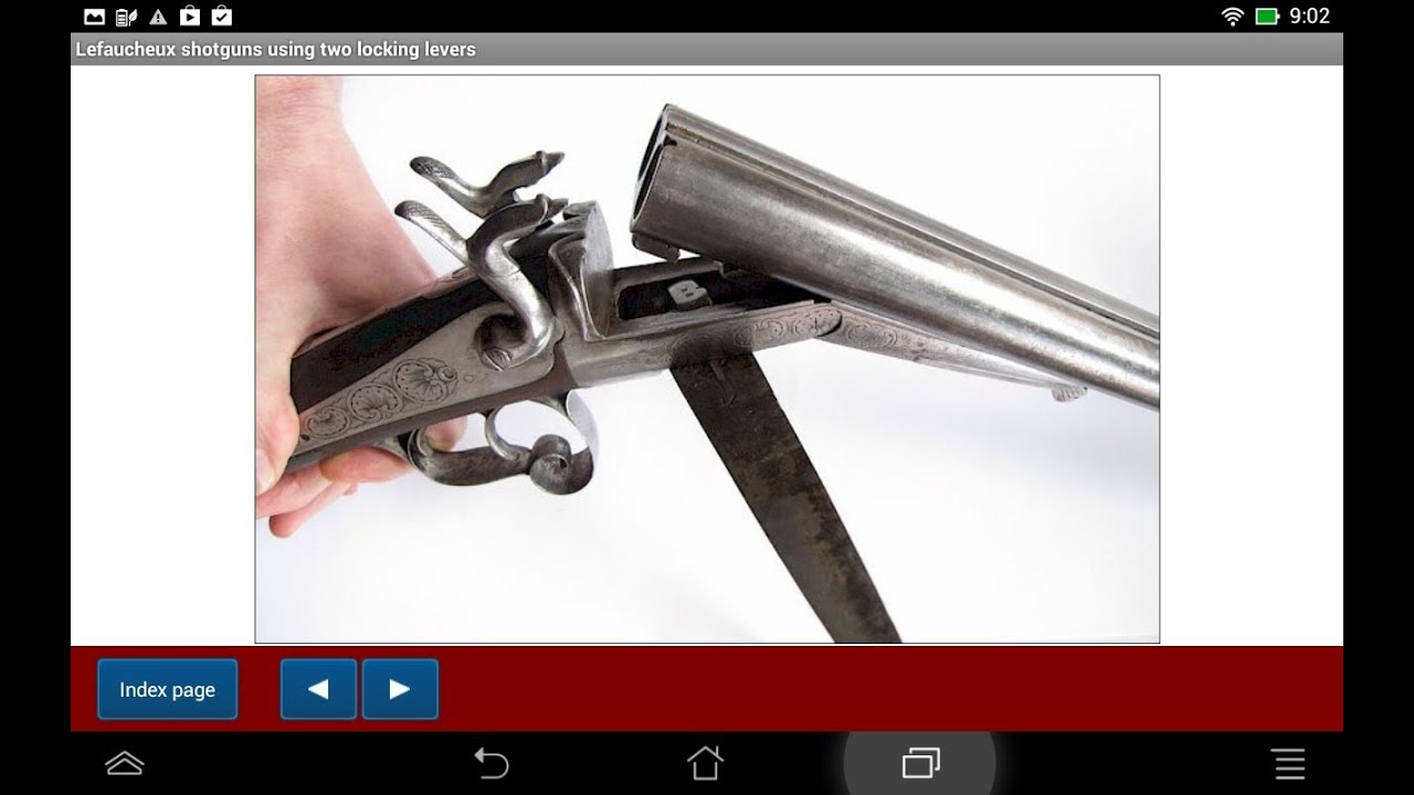 Vintage percussion and pinfire shotguns explained - Android APP - HLebooks.com - YouTube