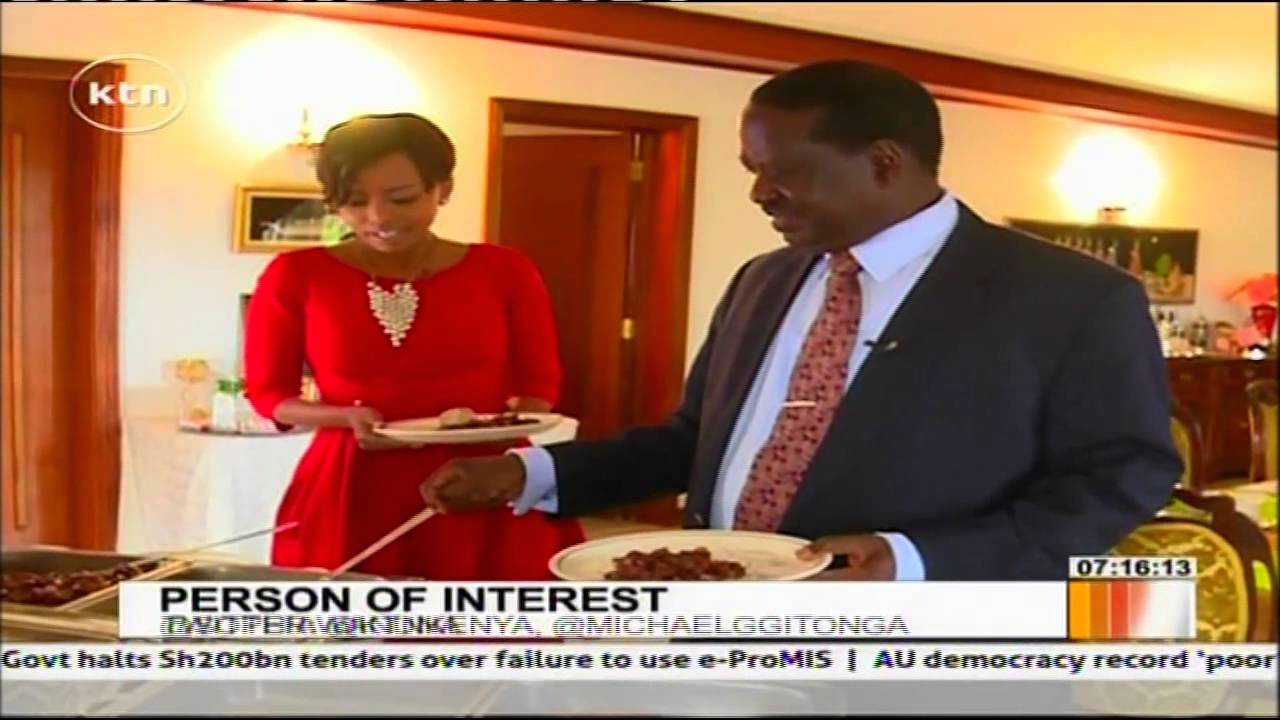 Typical breakfast at Raila Odinga's home - YouTube