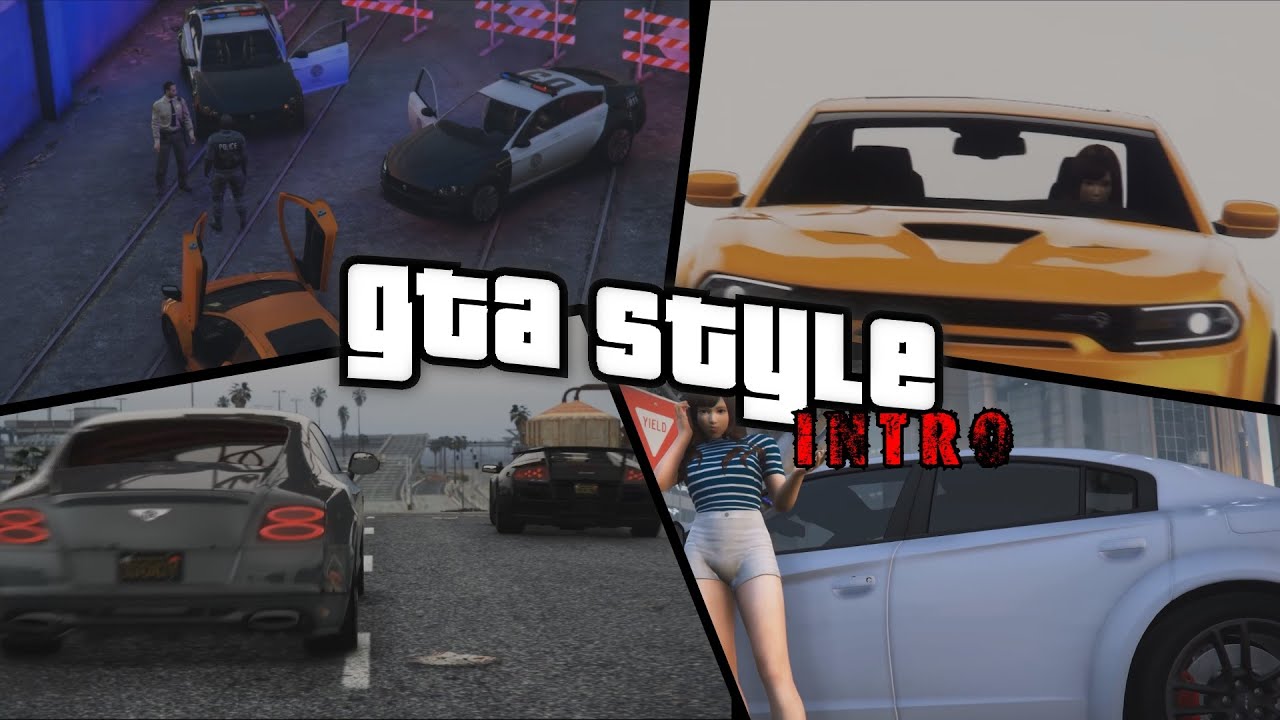 Vegas Pro Template GTA Intro for free - YouTube