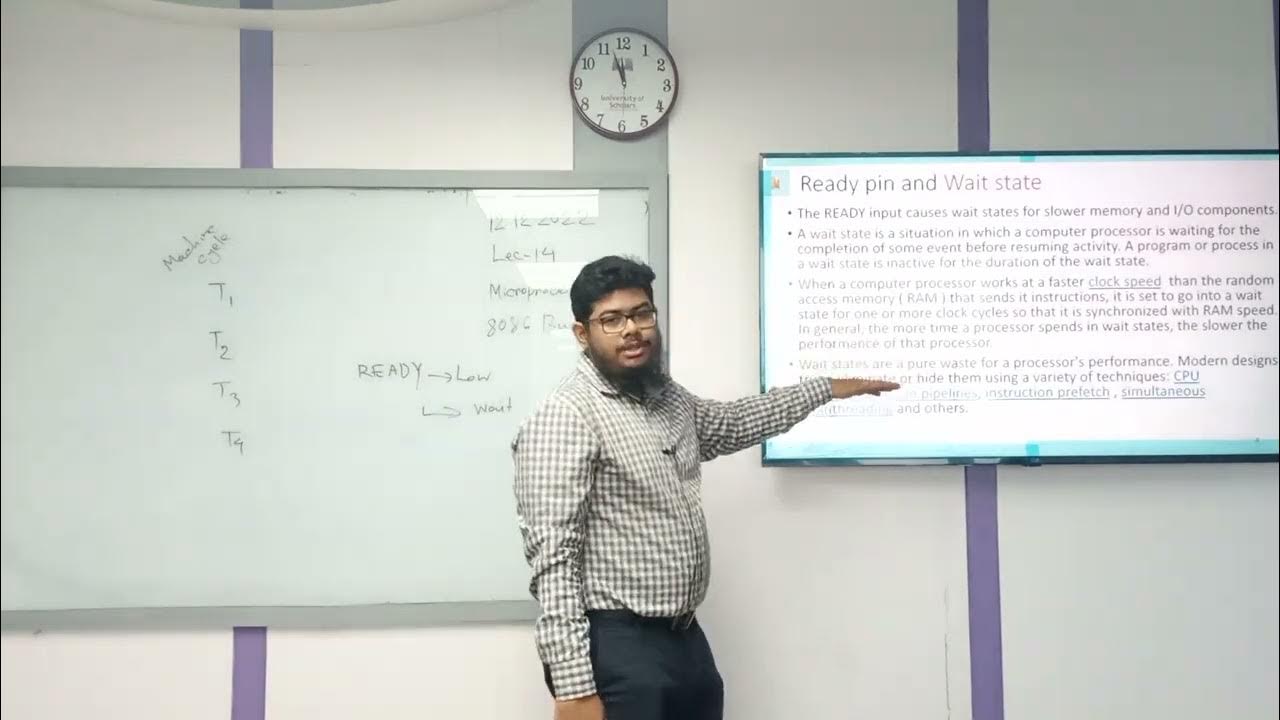 Microprocessor and Interfacing | Lecture-14 | CSE | Nurul Islam | University of Scholars - YouTube