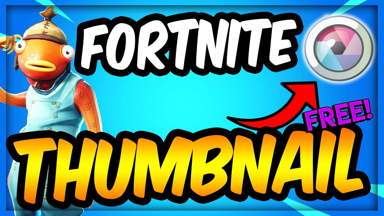 How To Make A Fortnite Thumbnail 🔥 FOR FREE! 🔥 ( PIXLR ) - YouTube