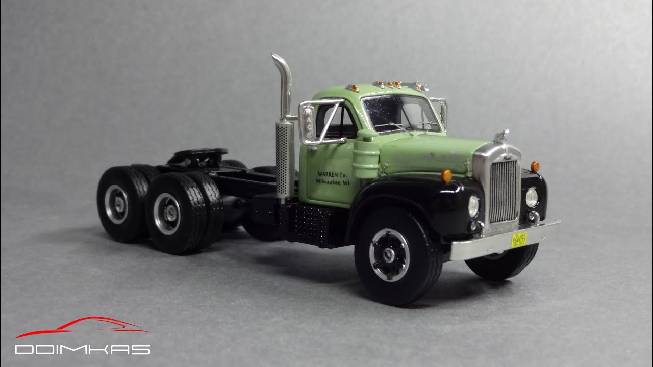 Mack B-61ST 1957 || NEO Scale Models || Масштабные модели грузовых ...