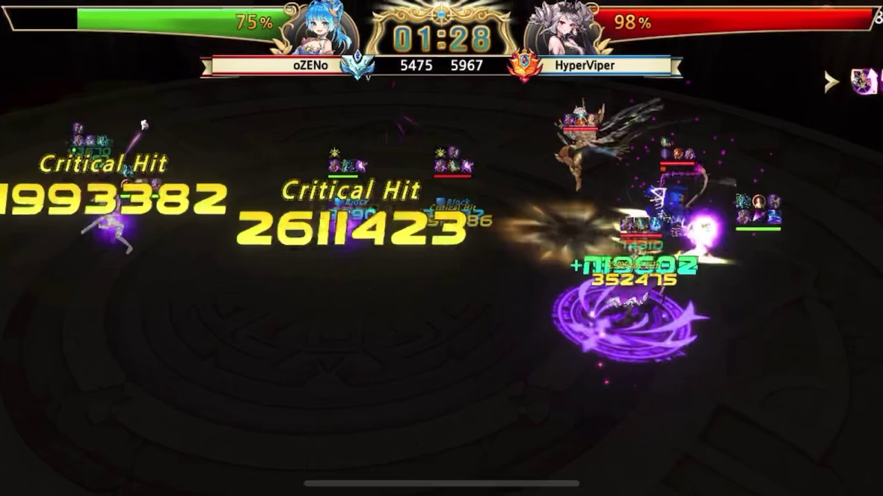 King’s Raid Arena with Otherworldy Radiance artifact - YouTube