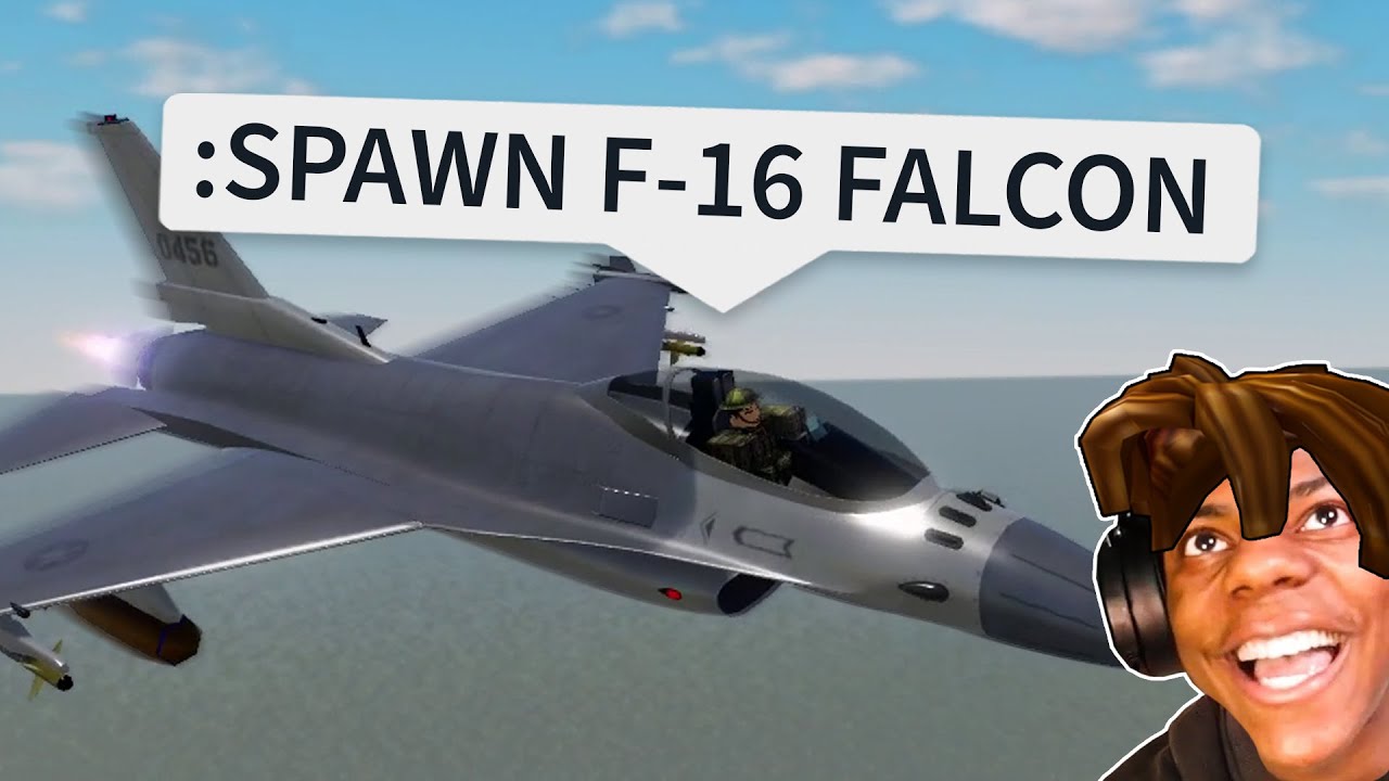 ROBLOX War Tycoon Funny Moments (F-16 FALCON) - YouTube