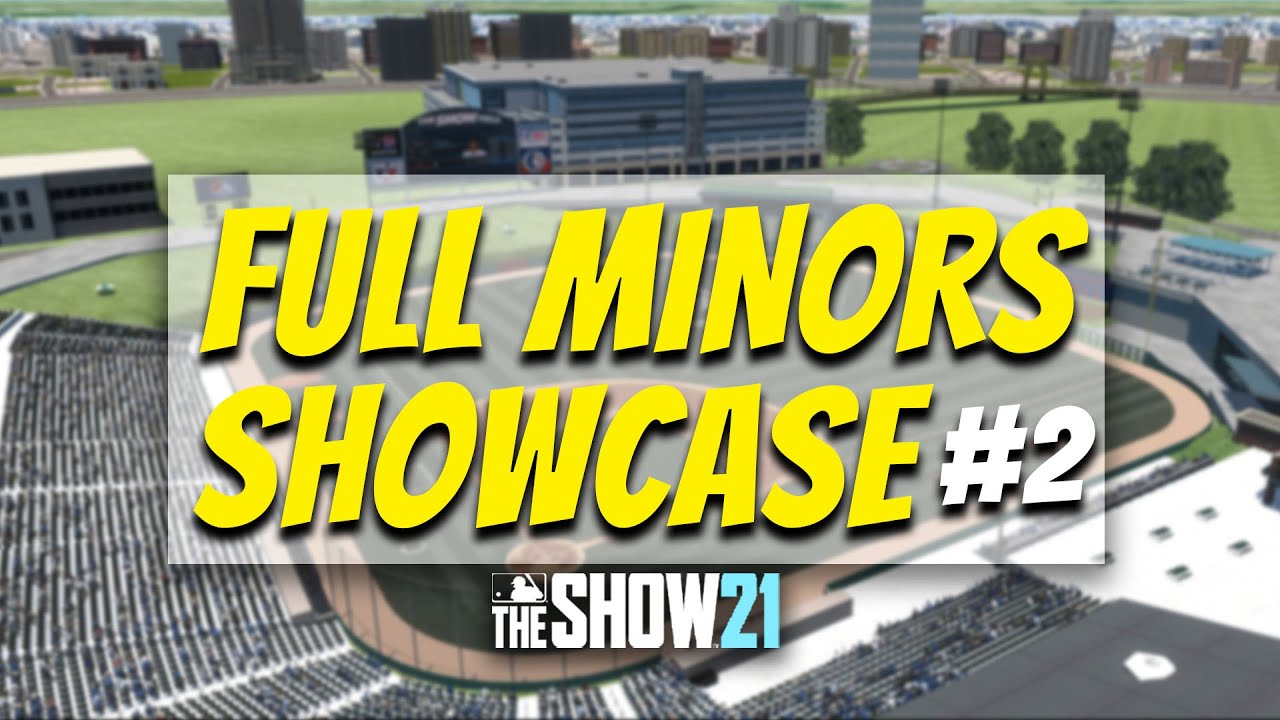 Full Minors Stadiums ALL AA Stadiums | MLB The Show 21 Stadium Creator ...