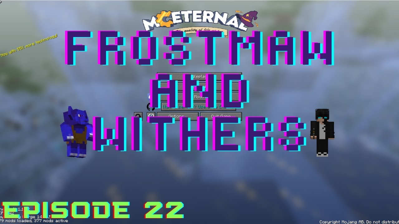 Killing WITHERS And The FROSTMAW! [MC Eternal Unedited Episode 22 ...