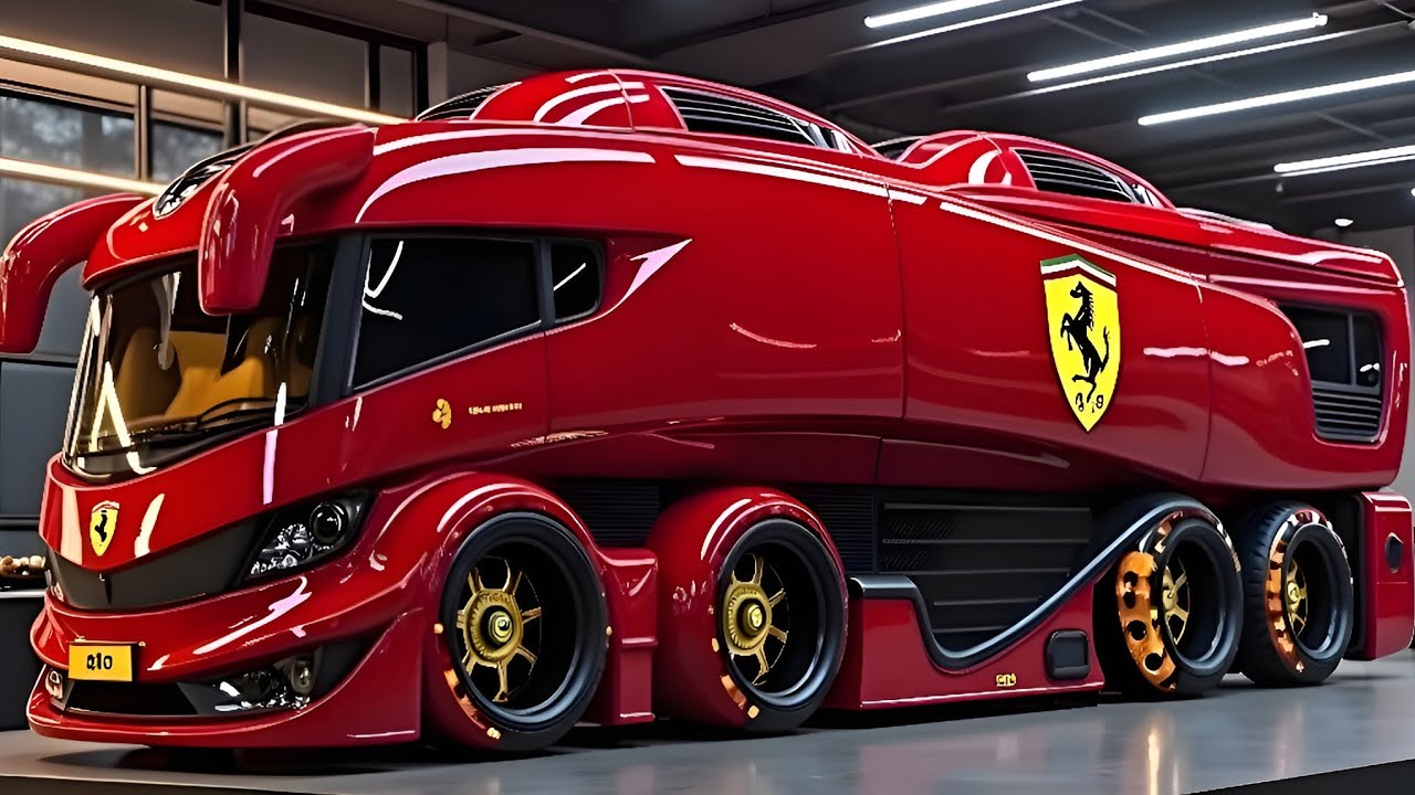 Meet the 2026 Ferrari Motorhome – The Ultimate Road Beast - YouTube