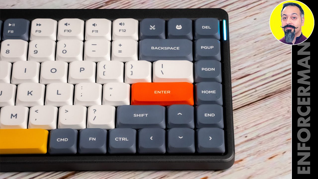 SLIM 75% MECHANICAL KEYBOARD W/ PBT KEYCAPS - NUPHY AIR75 (FULL REVIEW ...