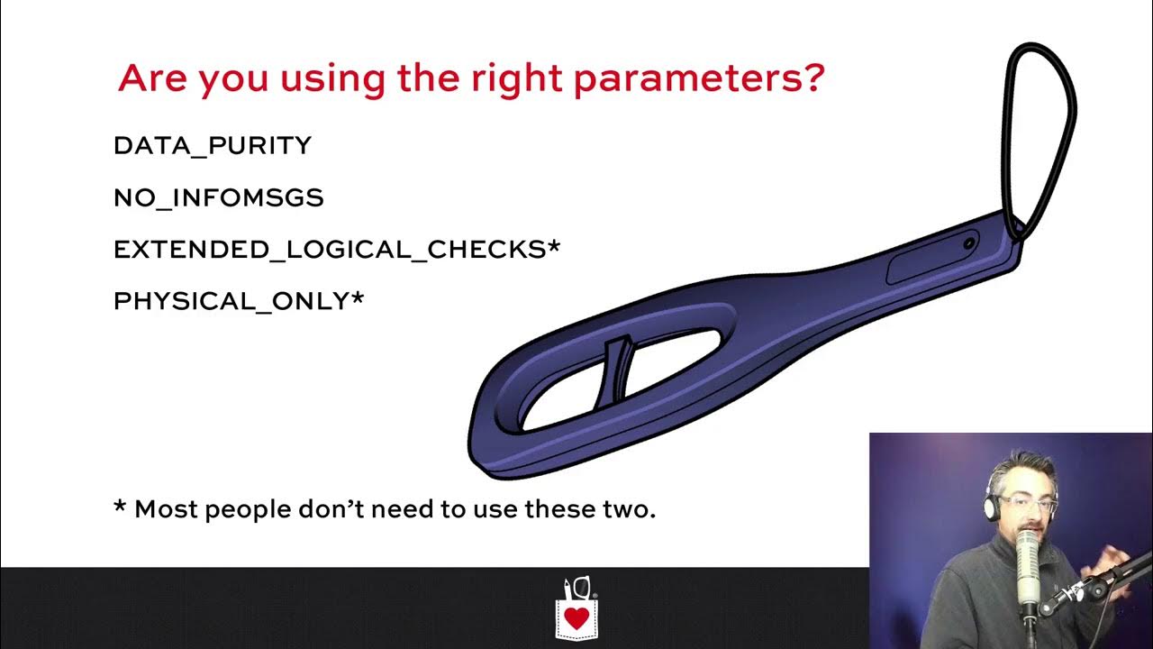 Senior DBA Class - Optimizing DBCC CHECKDB - YouTube