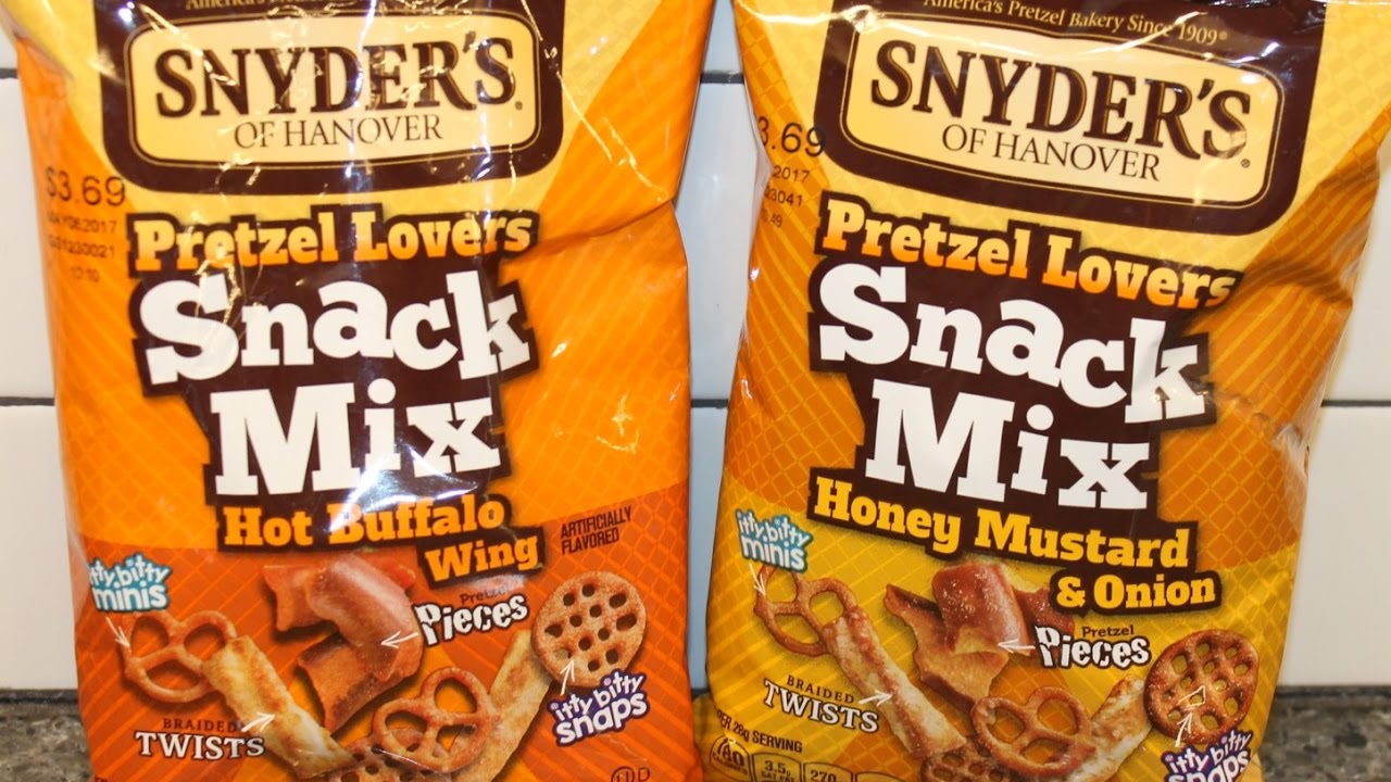Snyder’s of Hanover Pretzel Lovers Snack Mix: Hot Buffalo Wing and ...
