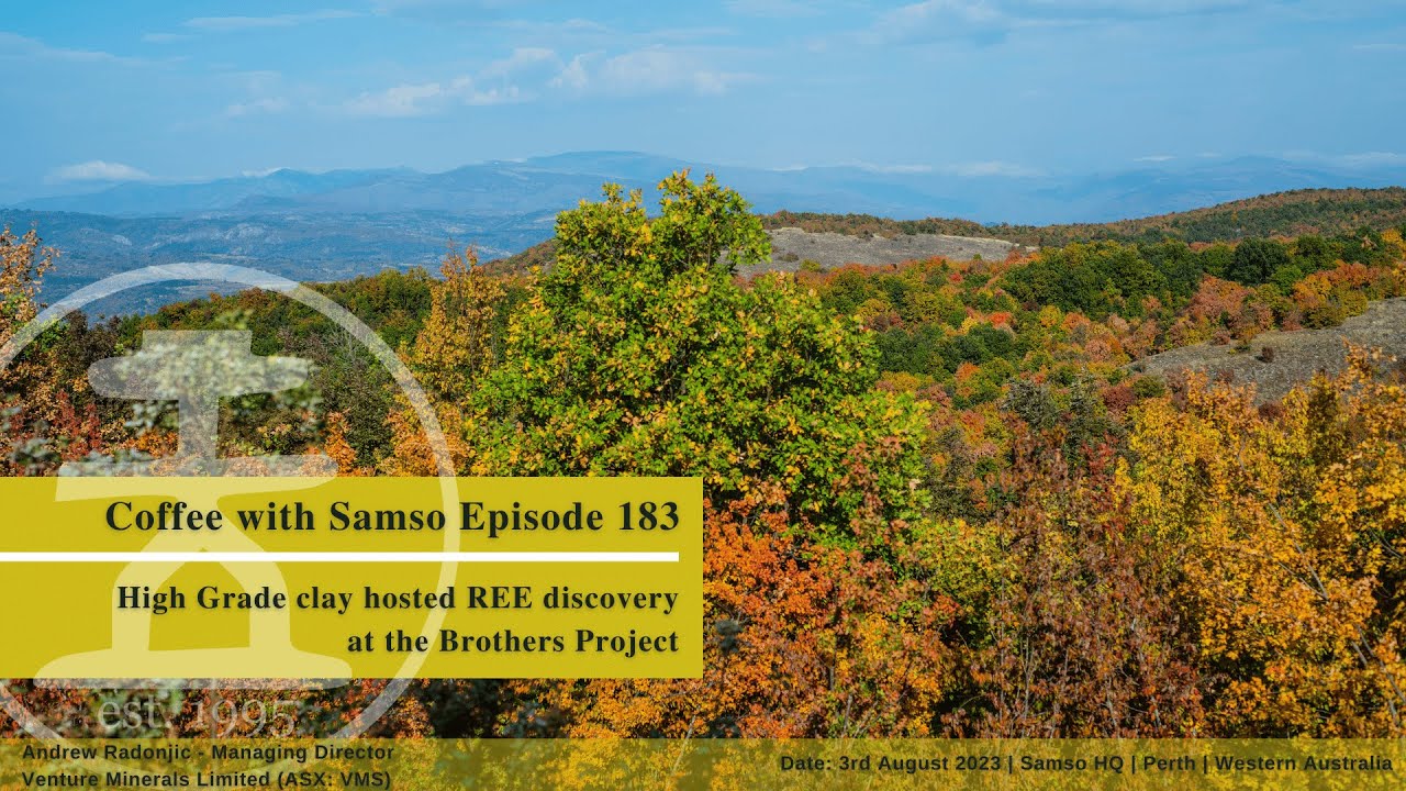 High Grade clay hosted REE discovery at the Brothers Project | Venture ...