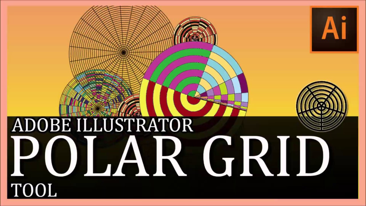 How To Use Polar Grid Tool In Adobe Illustrator Tutorial YouTube How To Use Polar Grid Tool In Adobe Illustrator Tutorial YouTube