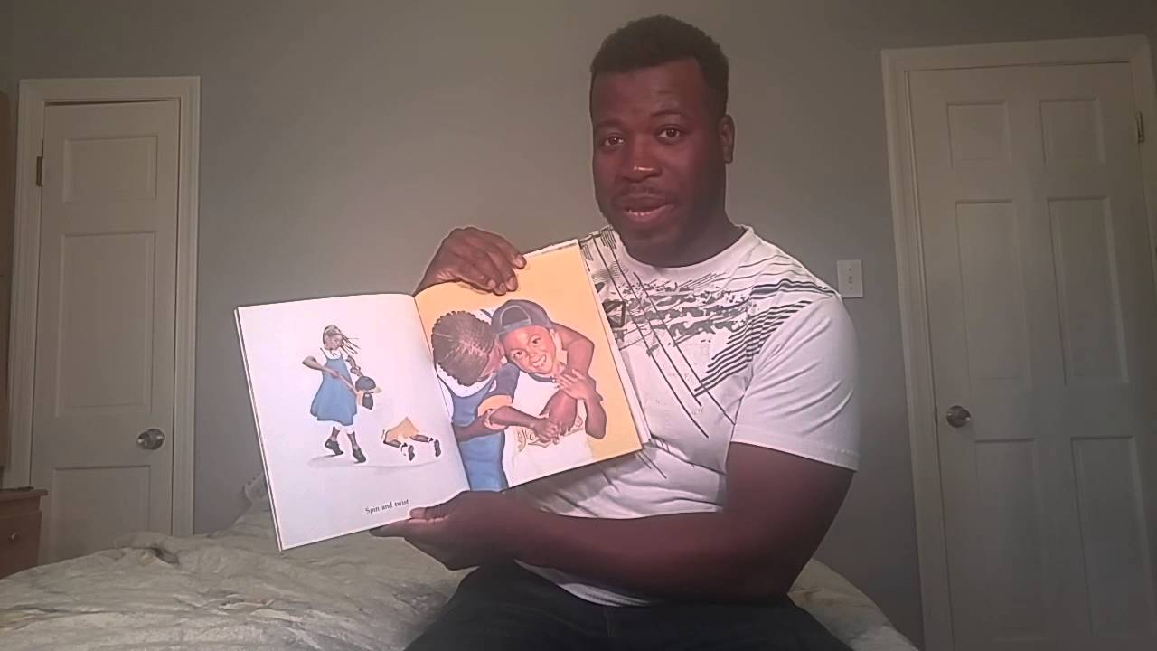 Father Reads "Daddy Calls Me Man" by Angela Johnson - YouTube