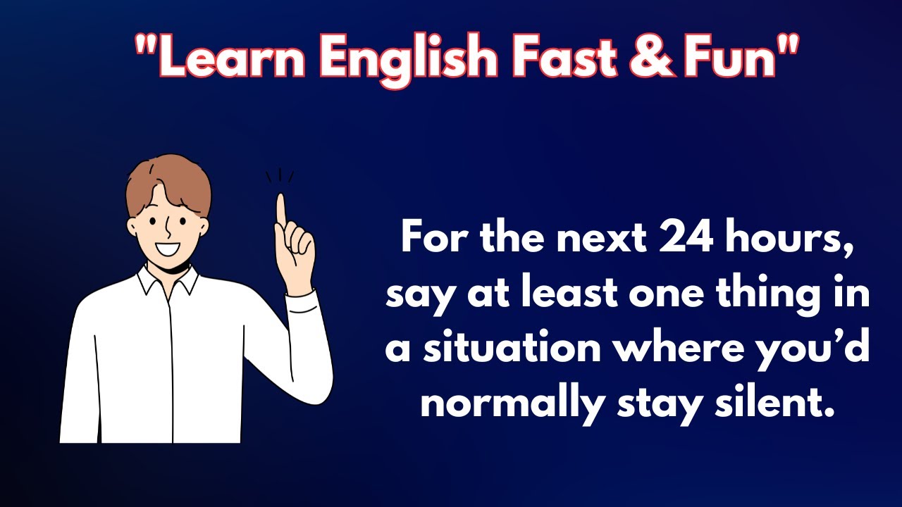 Speak English Confidently!" Learn English Fast & Fun" - YouTube