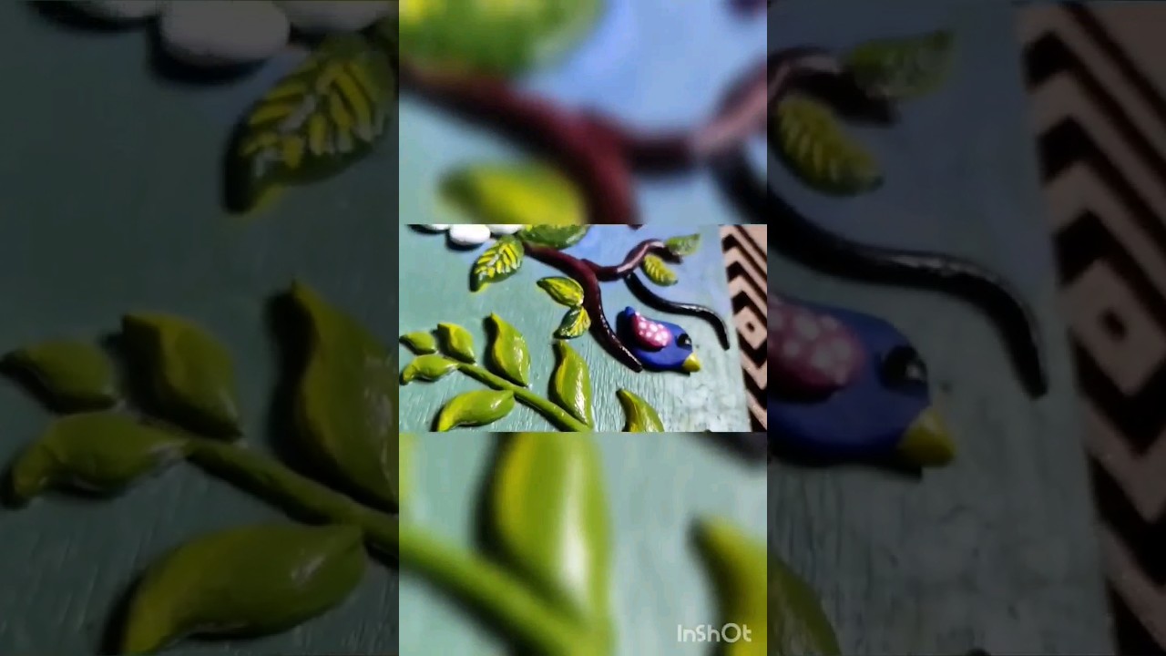 Molding clay artwork using mcil#art #moldingclayart #clayart #colour ...