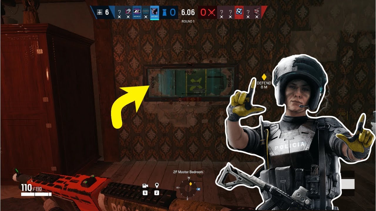 Dashing Through Mira window in Rainbow Six Siege - YouTube