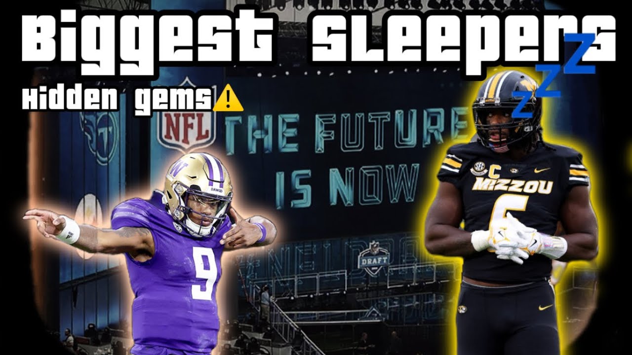 Biggest Sleepers in the 2024 NFL Draft💤💤 Future Stars ⭐️ - YouTube