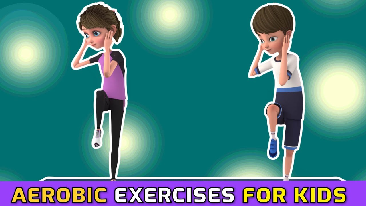 BEST ENERGY BOOSTERS – AEROBIC EXERCISES FOR KIDS | Kids Exercise - YouTube