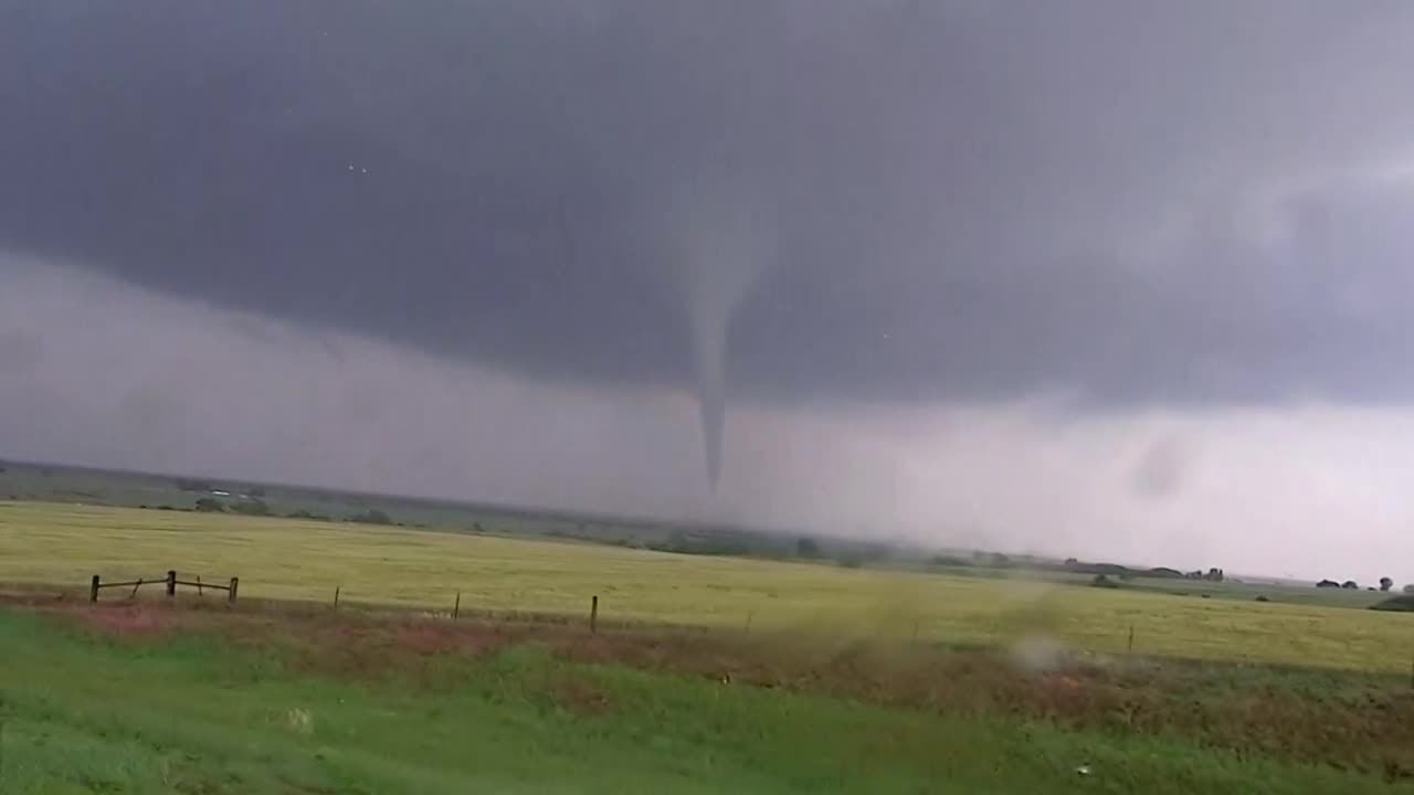 WATCH: KOCO 5 Storm Chaser Amanda Benton captures funnel in tornado ...