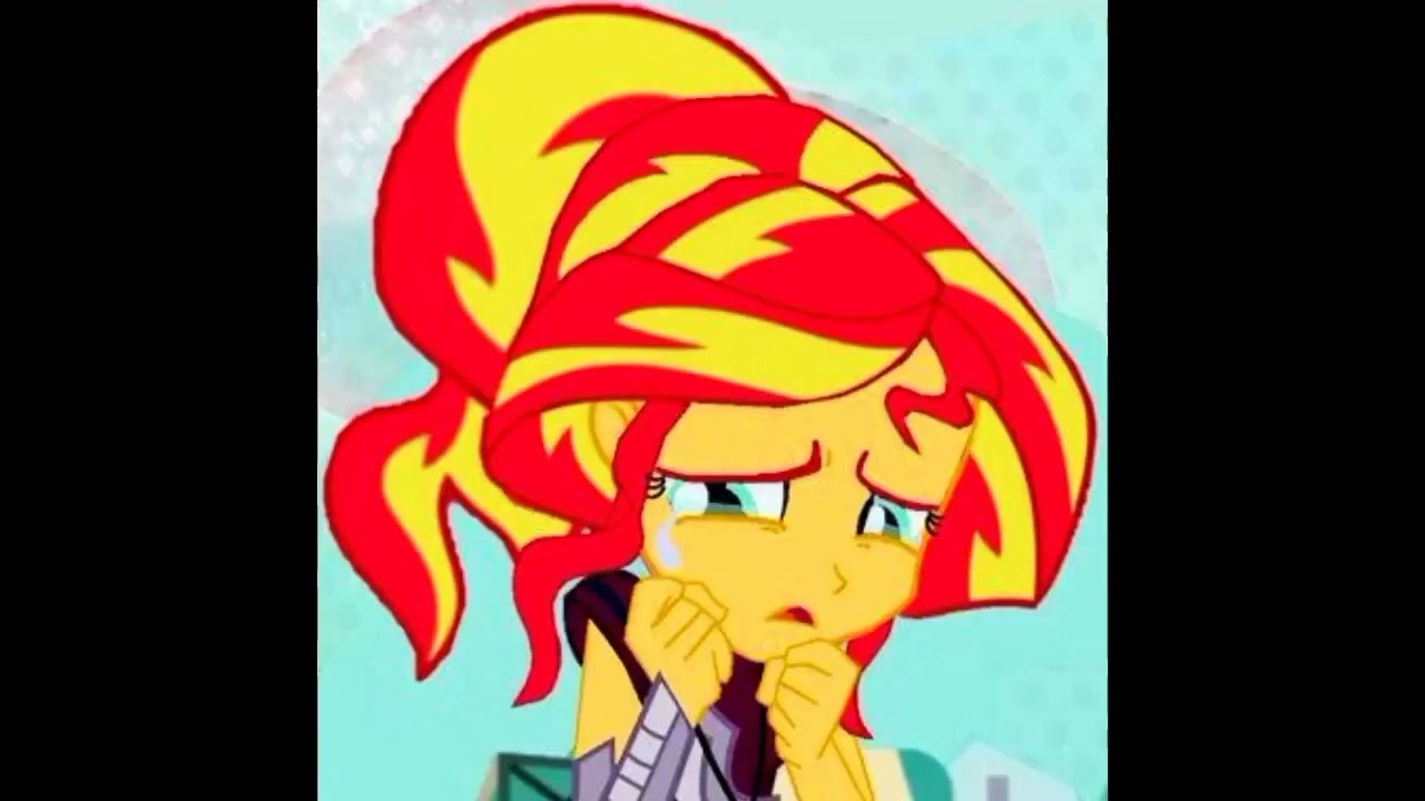 Equestria Girls Sunset Shimmer Crying