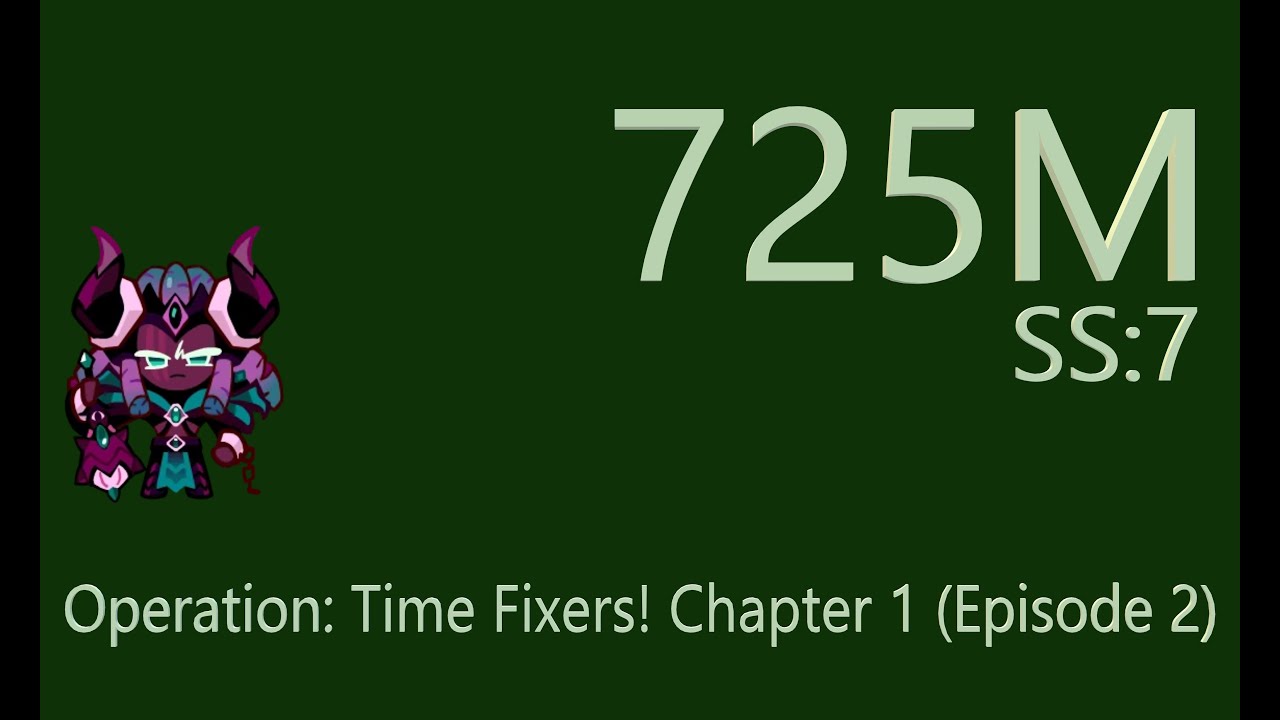 CROB Operation: Time Fixers! Chapter 1 (Episode 2) 725M | Jinx | Cookie ...