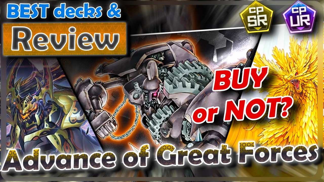 ADVANCE OF GREAT FORCES - Buy or Not? | YuGiOh! Master Duel | Set ...