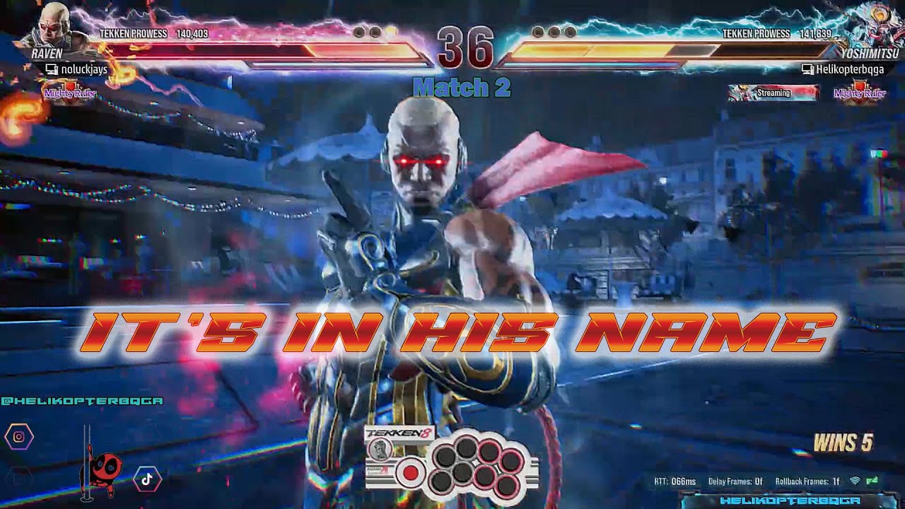 No Luck Ninja Brother(Raven) vs Deadpool(Yoshi) Full Match - Mighty ...