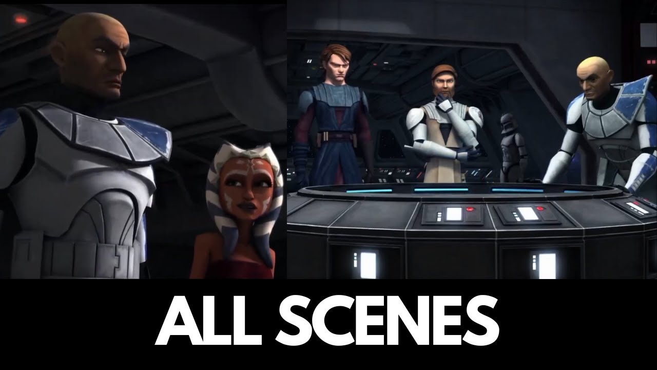 Captain Rex all scenes in Dooku Captured (The Clone Wars) - YouTube