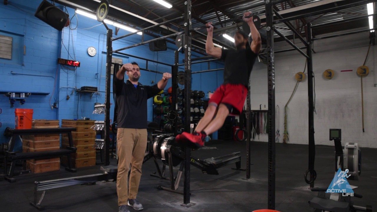 Performance Care - Top of Pullup to Kip - Movement Demo - YouTube