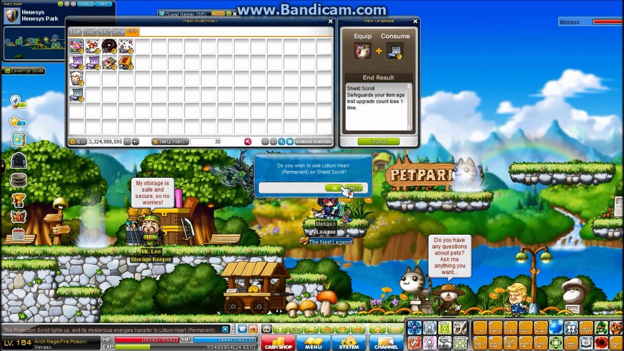 [GMS] Perfect Lidium Heart Scrolling - YouTube