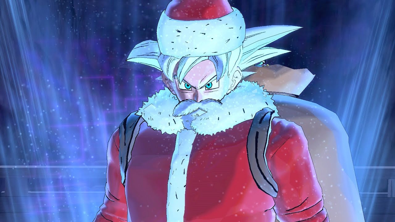 SANTA GOKU🎅 w/Lots of Gifts +Huge GenkiGift Attack | Dragon Ball ...