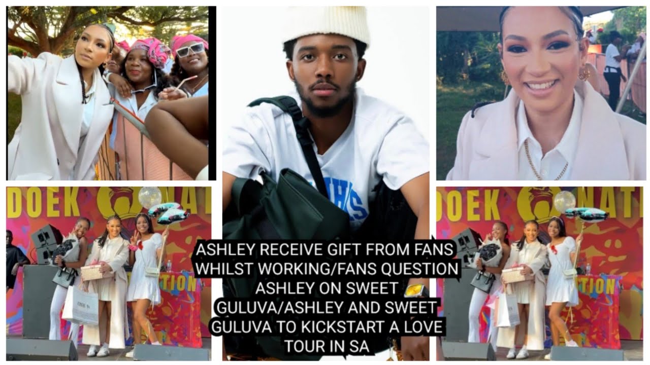 ASHLEY RECEIVE GIFT FROM FANS WHILST WORKING/FANS QUESTION ASHLEY ON ...