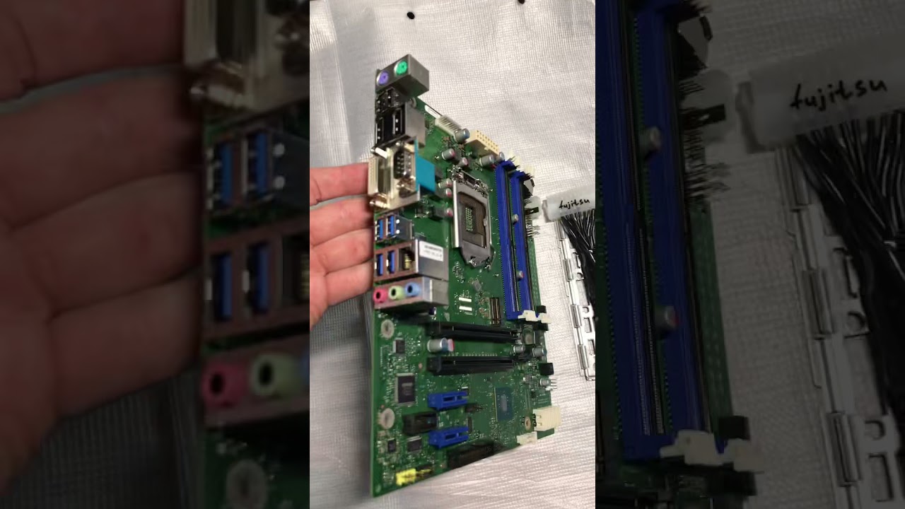 Fujitsu D3417-А21 GS6 - YouTube