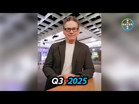 Bayer CEO Bill Anderson shares Q3 2025 Results | 90 Days in 90 Seconds