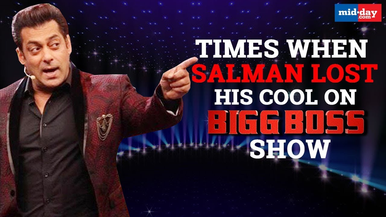 Here's when Salman Khan got angry on Bigg Boss contestants - YouTube