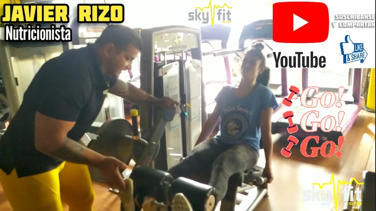 Entrenamiento en el gimnasio entrenadores de lujo el nutriólogo Javier ...