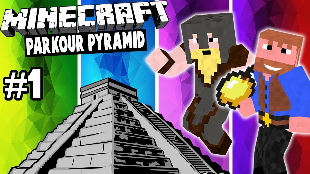 KING & QUEEN OF PARKOUR! (Minecraft: Parkour Pyramid)(Ep.1) - YouTube