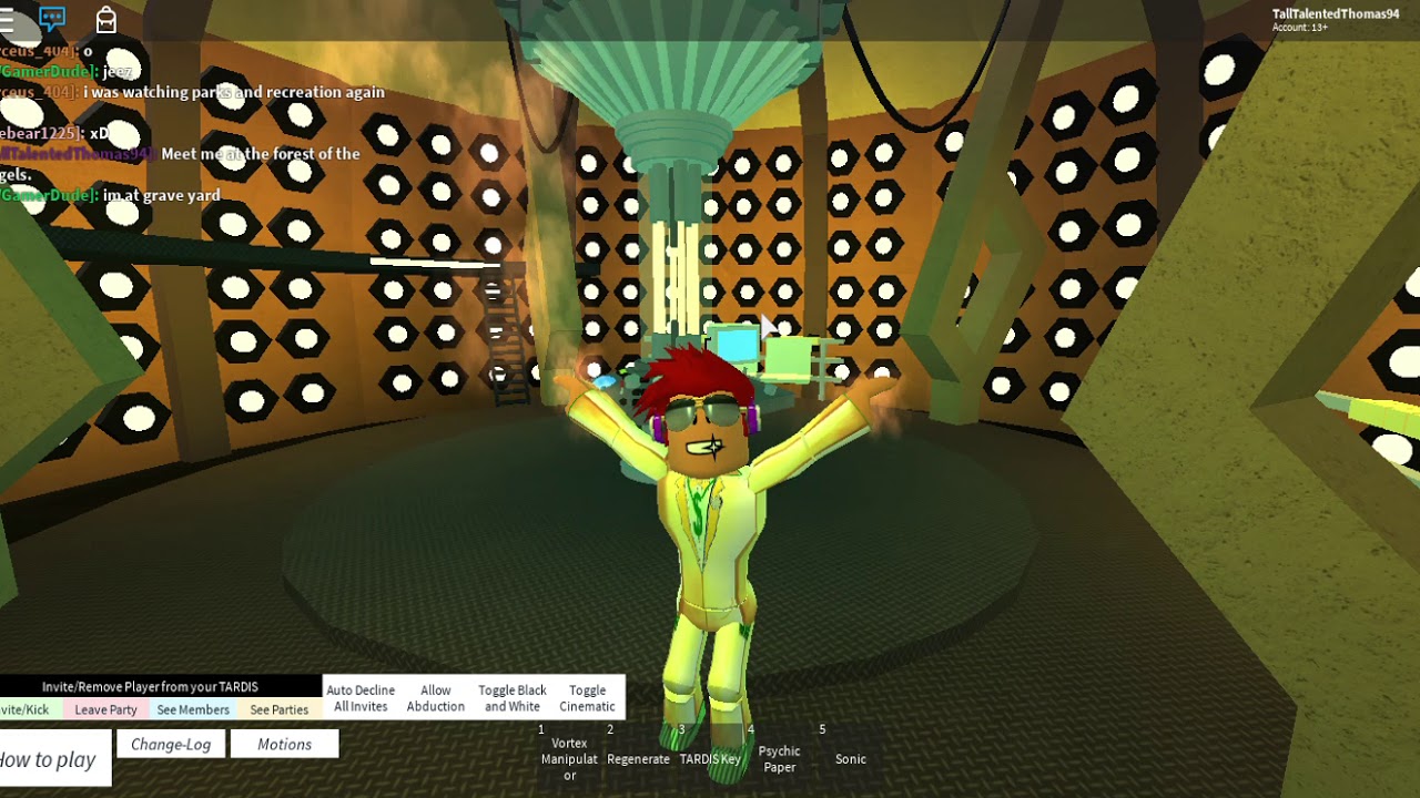 WE TRAVELED THROUGH TIME! | Roblox | Doctor Who: Tardis Flight Classic ...