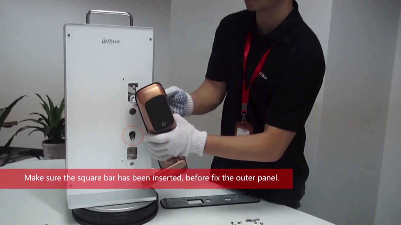 DAHUA SMART LOCK INSTALLATION GUIDE - YouTube