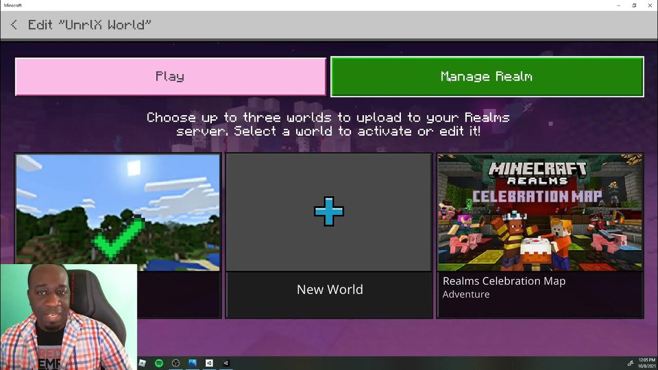 Am I on bedrock | How to join a Realm - Minecraft - YouTube