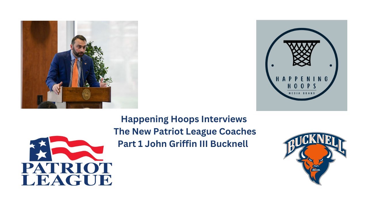 Bucknell Coach John Griffin III Interview - YouTube