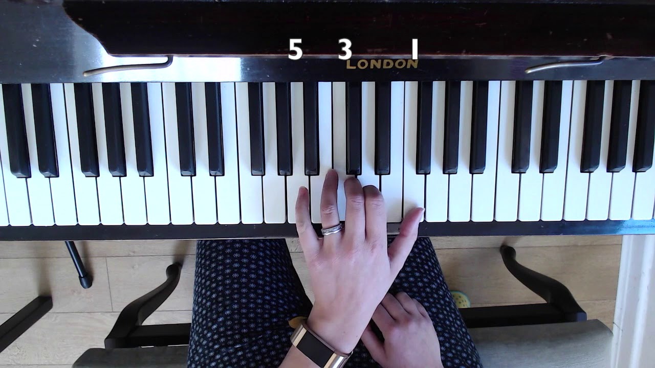 Broken Chords: F Major and D minor - YouTube
