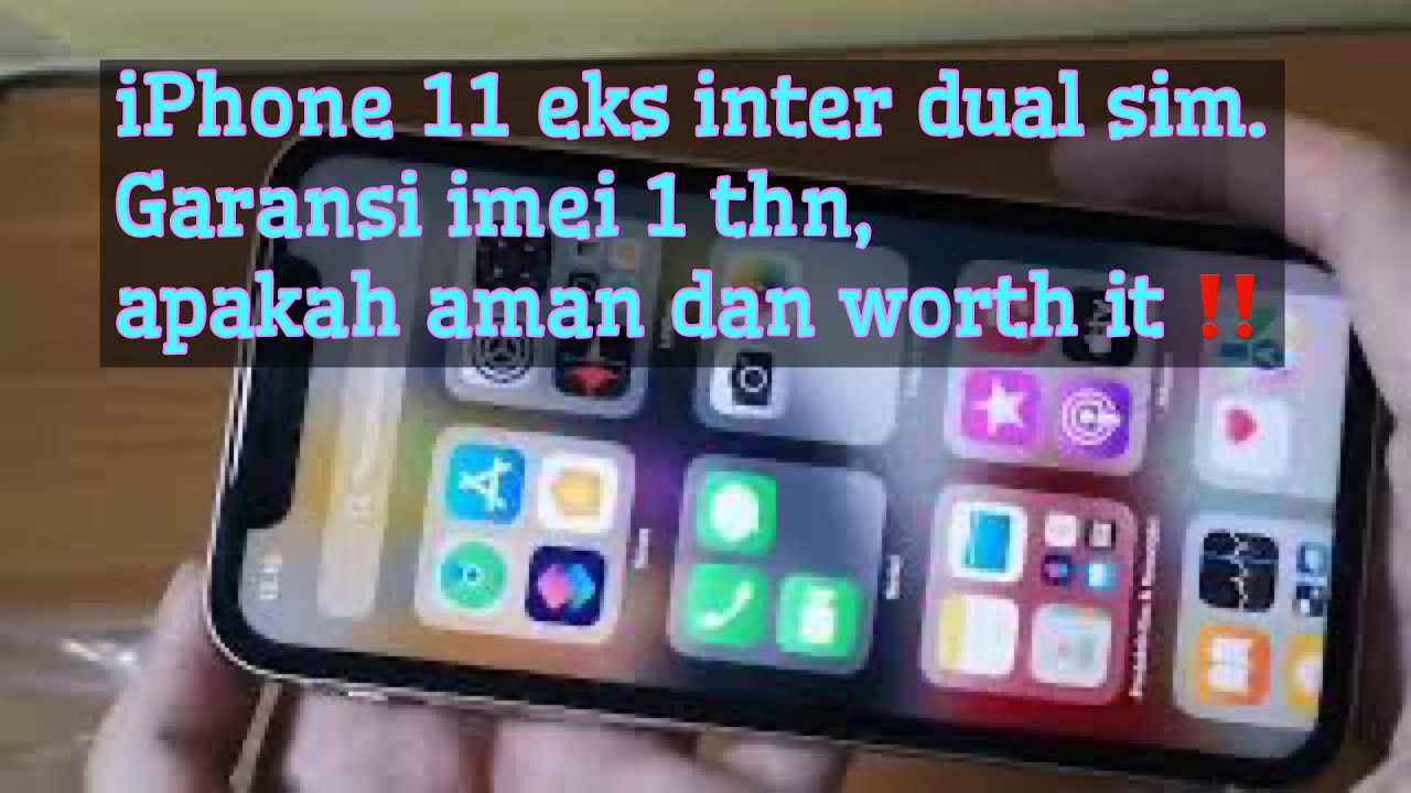 iPhone 11 ex inter (dual sim) - YouTube