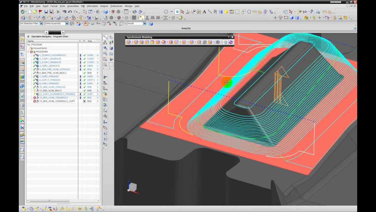 NX UNIGRAPHICS SIEMENS - YouTube
