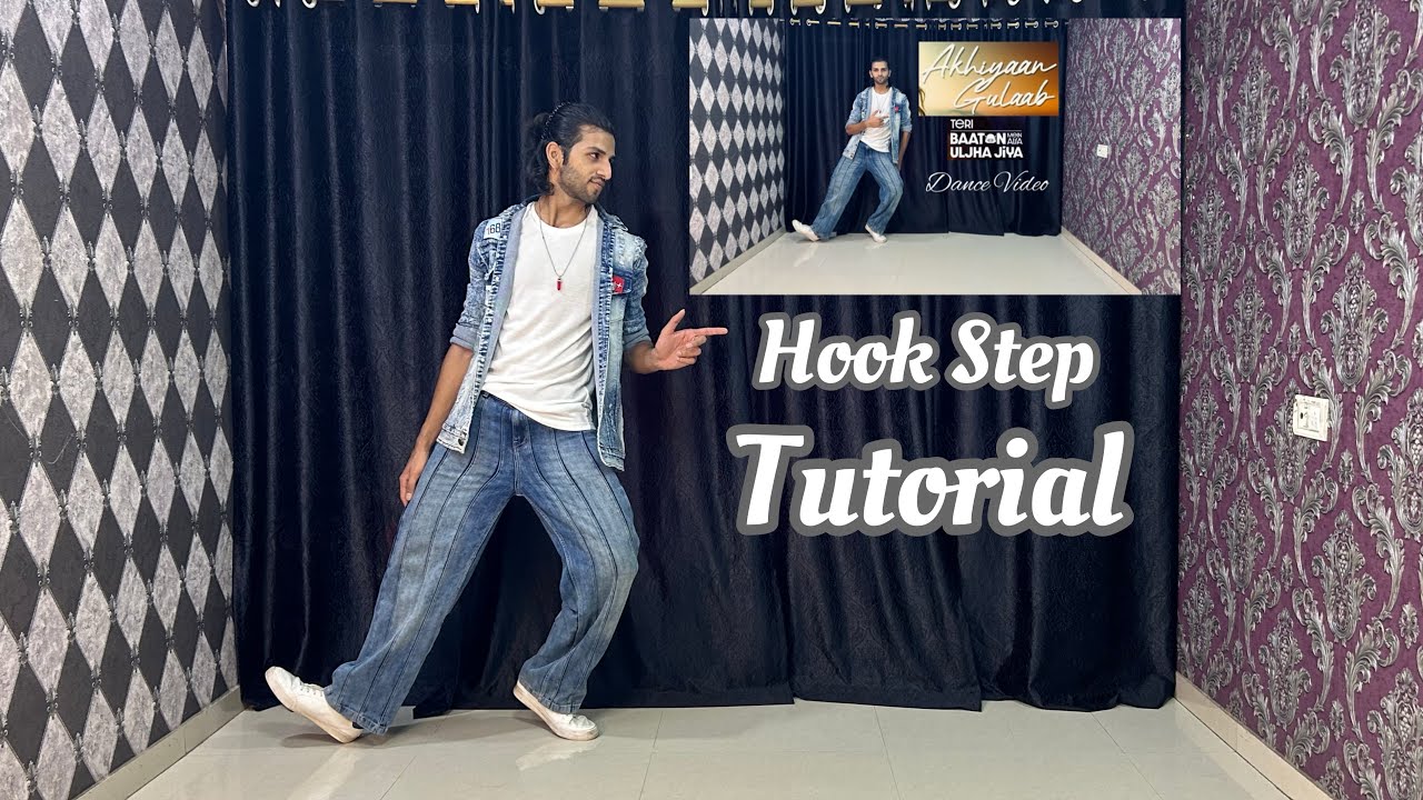 Akhiyaan Gulaab Song, Hook Step Dance Tutorial Video | Shahid Kapoor ...